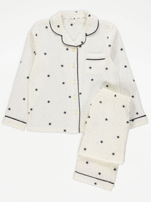 White Star Matching Kids Family Christmas Pyjamas | Kids | George at ASDA