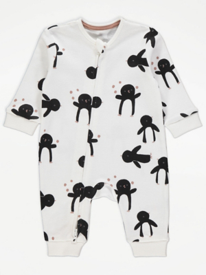White Penguin All In One | Baby | George at ASDA