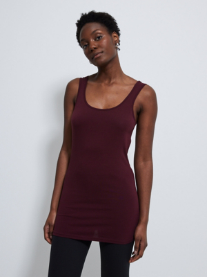 Burgundy Basic Longline Vest | Women | George at ASDA