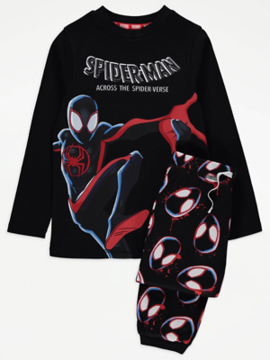 Marvel Spider-Verse Long Sleeve Pyjamas | Kids | George at ASDA