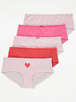 Pink Hello Weekend Short Knickers Cracker Gift Set 3 Pack | Lingerie ...