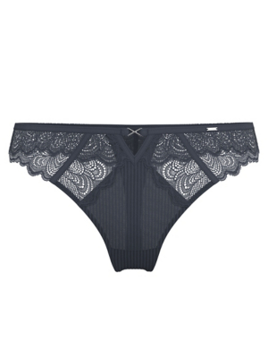 Entice Apricot Scallop Lace Thong | Lingerie | George at ASDA