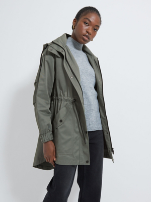 Grey Parka Mac Coat | Women | George at ASDA