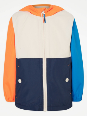Colour Block Lightweight Jacket | Kids | George at ASDA