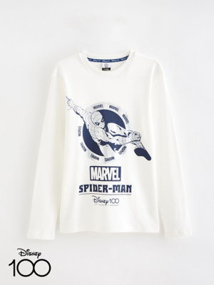 Disney 100 Spider-Man Foil Long Sleeve Top | Kids | George at ASDA