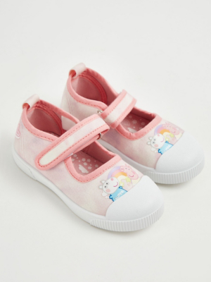 Peppa Pig Canvas Mary Jane Pumps | Kids | George at ASDA