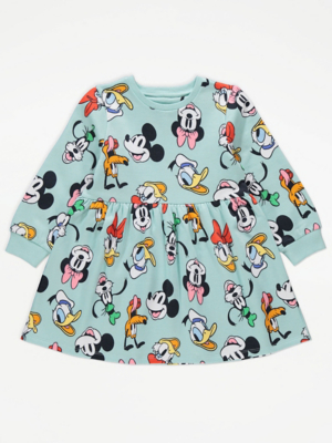Disney Mickey & Friends Green Sweater Dress | Kids | George at ASDA