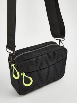 Black Boxy Cross Body Bag | Women | George at ASDA