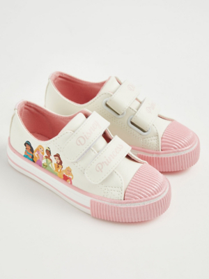 Disney Princess Double Strap Shimmer Trainers | Sale & Offers | George ...