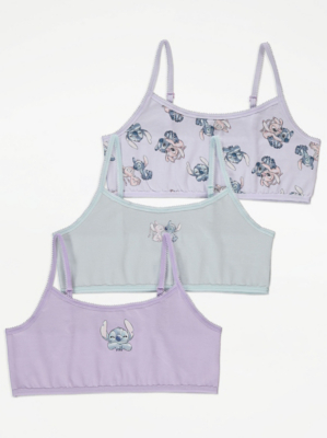 Disney Lilo and Stitch Crop Tops 3 Pack | Kids | George at ASDA