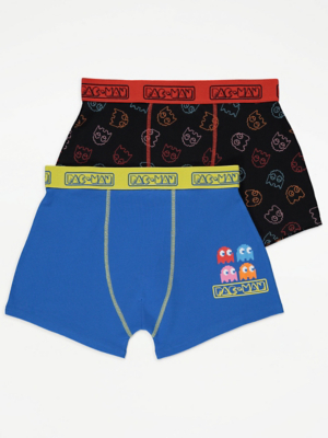 Pac-Man Graphic Trunk Boxers 2 Pack | Men | George at ASDA