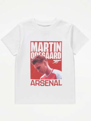 Arsenal Martin Odegaard Graphic T-Shirt | Kids | George at ASDA