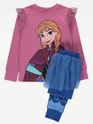 Disney Frozen Anna Tutu Pyjamas | Kids | George at ASDA