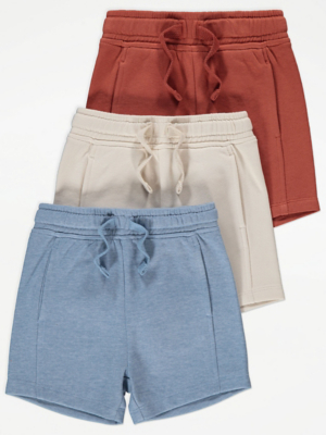 Seam Front Jersey Shorts 3 Pack | Kids | George at ASDA
