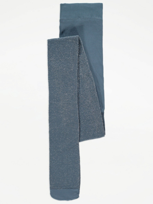 Blue Shimmer Tights | Kids | George at ASDA