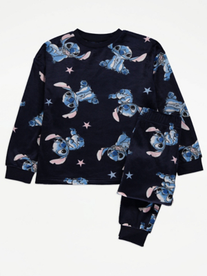 Disney Lilo and Stitch Fairisle Christmas Pyjamas | Kids | George at ASDA