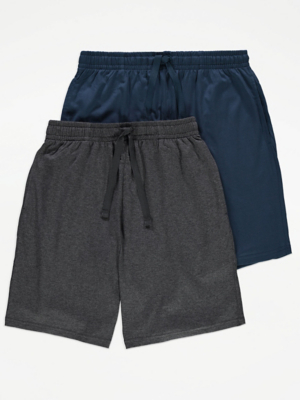 Jersey Lounge Shorts 2 Pack | Men | George at ASDA