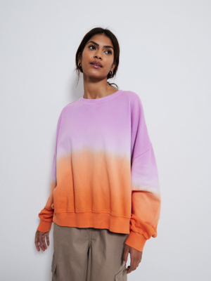 Purple Tie Dye Sweatshirt | Women | George at ASDA