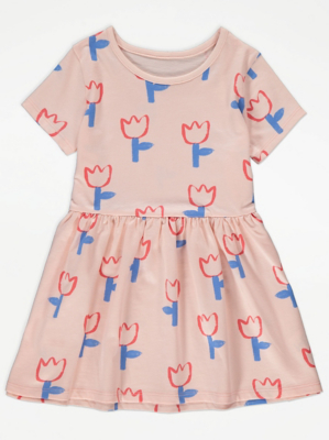 Peter Rabbit Pink Jersey Dress | Kids | George at ASDA