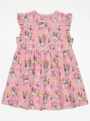 Disney The Aristocats Marie Pink Jersey Dress | Kids | George at ASDA