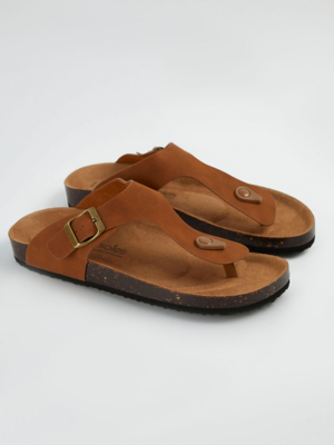 Pink Buckled Footbed Sandals | Women | George at ASDA