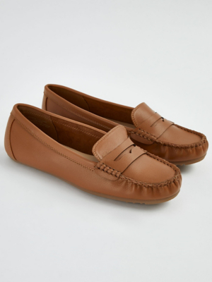 Tan Loafer Shoes | Women | George at ASDA