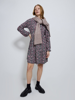 Pink Ditsy Floral V Neck Mini Dress | Women | George at ASDA