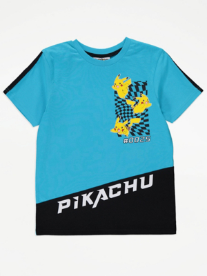 Pokémon Blue Pikachu T-Shirt | Kids | George at ASDA