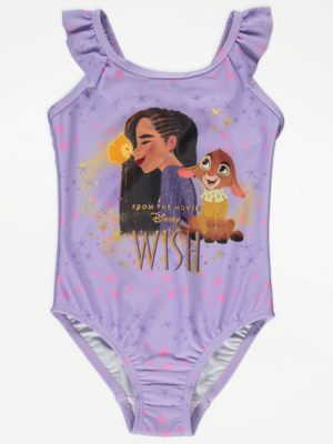 Disney Wish Lilac Swimsuit | Kids | George at ASDA