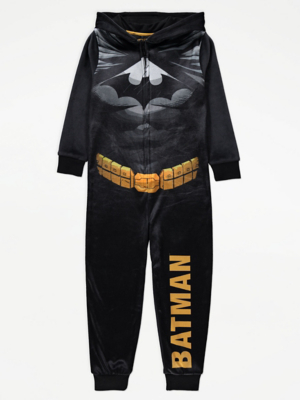 DC Comics Batman Black Fleece Onesie | Kids | George at ASDA