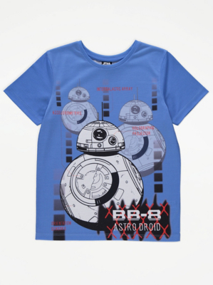 Star Wars Blue Astro Droid T-Shirt | Kids | George at ASDA
