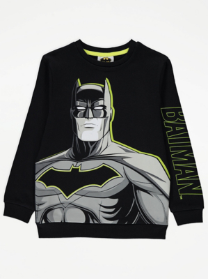 DC Comics Batman Black Sweatshirt | Kids | George at ASDA