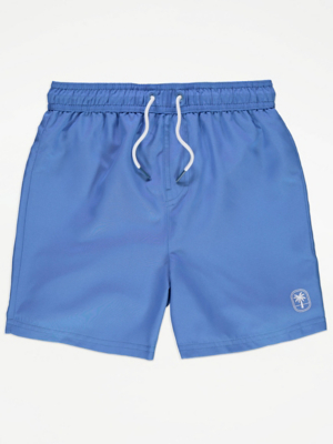 Blue Palm Tree Swim Shorts | Kids | George at ASDA