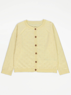 Yellow Bobble Cardigan | Kids | George at ASDA