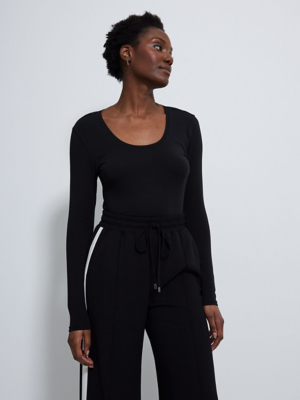 Black Long Sleeve Top | Women | George at ASDA