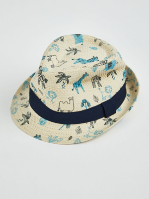 Safari Animal Trilby Hat | Sale & Offers | George at ASDA