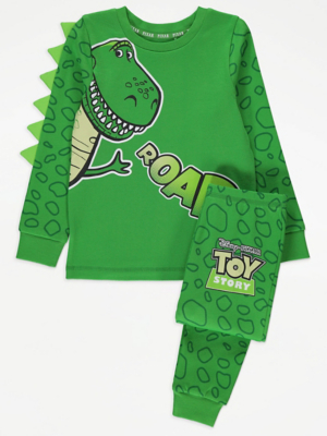 Disney Toy Story Rex Long Sleeve Pyjamas | Sale & Offers | George at ASDA