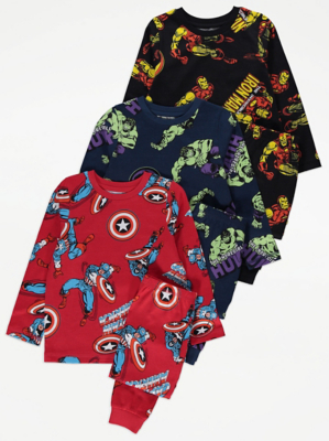 Marvel Superhero Character Pyjama Bottoms | Kids | George at ASDA