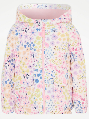 Purple Glitter Rain Mac | Kids | George at ASDA