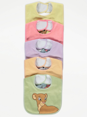 Disney Character Bright Bibs 5 Pack | Baby | George at ASDA