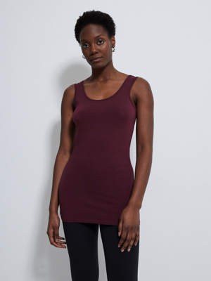 Burgundy Basic Longline Vest | Women | George at ASDA