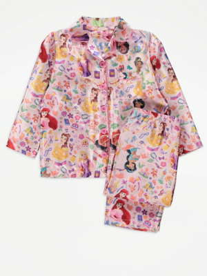 Disney Princess Pink Fleece Pyjamas | Kids | George at ASDA