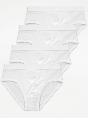 Plain Briefs 4 Pack | Men | George at ASDA