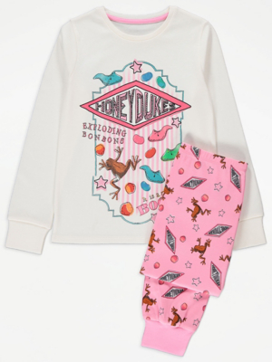 Harry Potter Honey Dukes Long Sleeve Pyjamas | Kids | George at ASDA