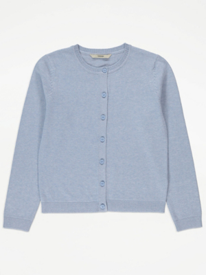 Blue Button Up Cardigan | Kids | George at ASDA