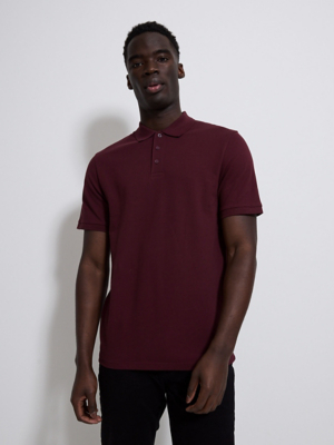 Red Christmas Polo Top | Men | George at ASDA