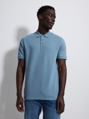 Red Christmas Polo Top | Men | George at ASDA