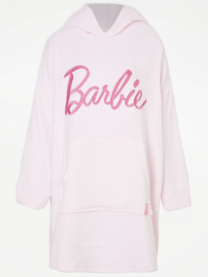 Barbie Pink Fleece Snuggle Hoodie | Lingerie | George at ASDA