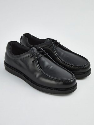 Black Moccasin Smart Shoes | Men | George at ASDA