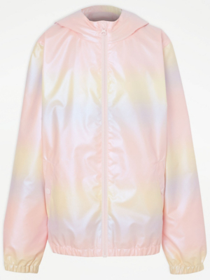 Pink Pastel Ombre Rain Mac | Kids | George at ASDA